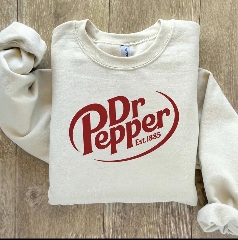 Dr. Pepper Crewneck Sweatshirt, Unisex Sweatshirt Gift for Him/her, Soda Lover Sweatshirt - Etsy