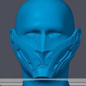 Leo V2 Samurai Mempo Face Mask - Etsy