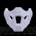 Cyber-tech Samurai Mempo Face Mask - Etsy
