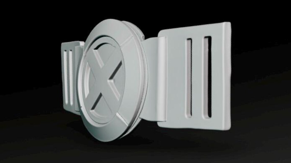 V2 Omega X-men Style Belt Buckle - Etsy