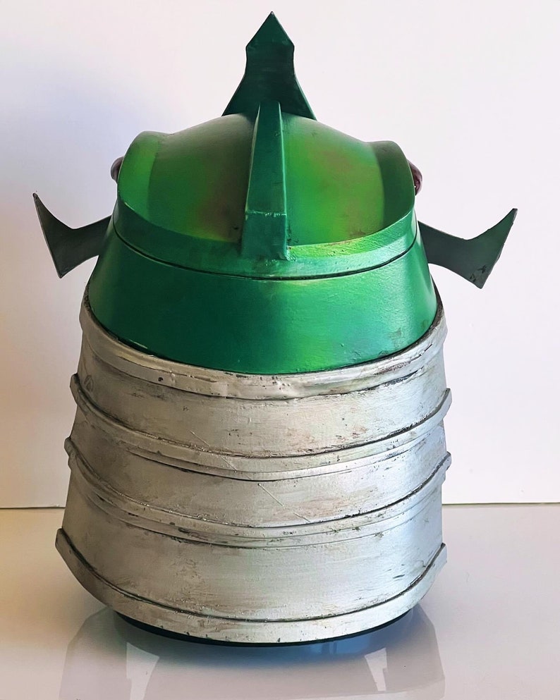 Morphed Master Shredder Green Ranger Helmet - Etsy