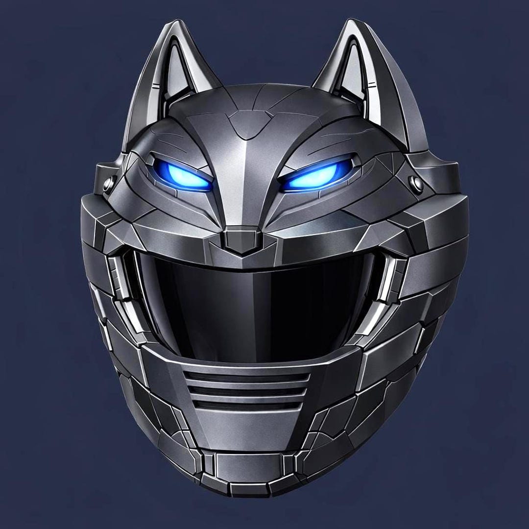 Space Ranger Alpha Wolf Helmet - Etsy