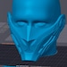Leo V2 Samurai Mempo Face Mask - Etsy