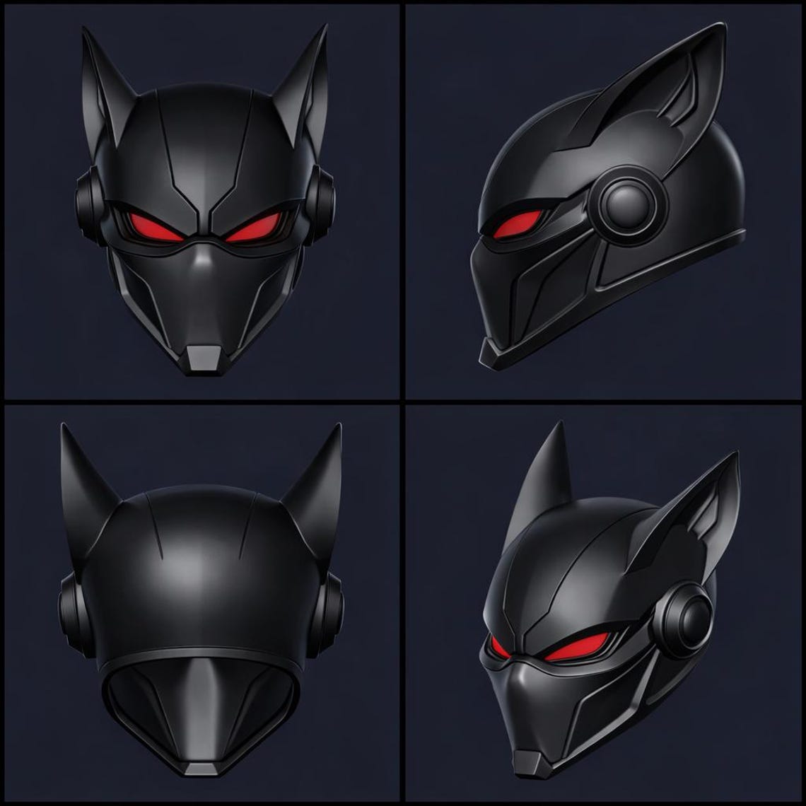 Future Batman Beyond Cosplay Helmet - Etsy