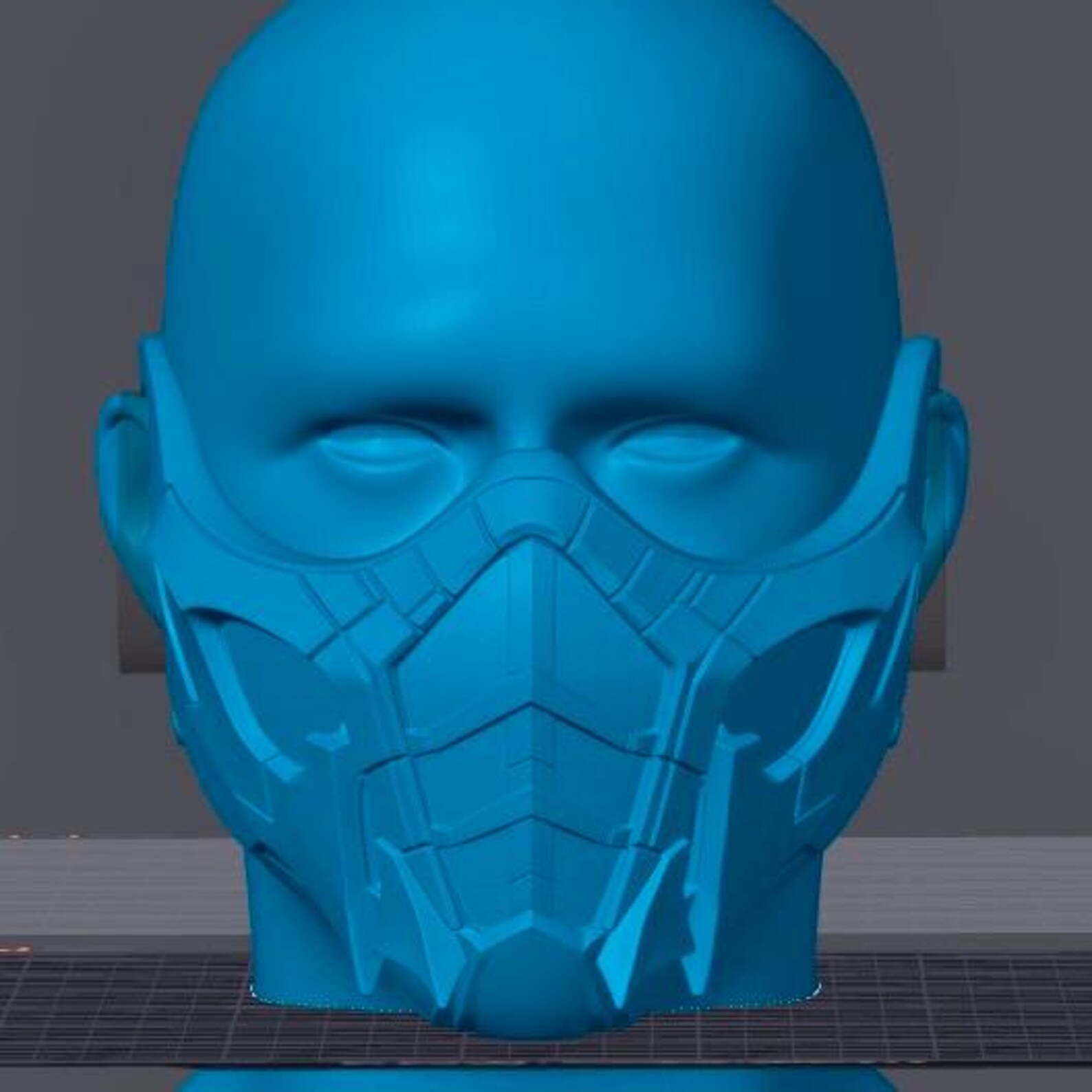 Sub-zero Samurai Mempo Face Mask - Etsy