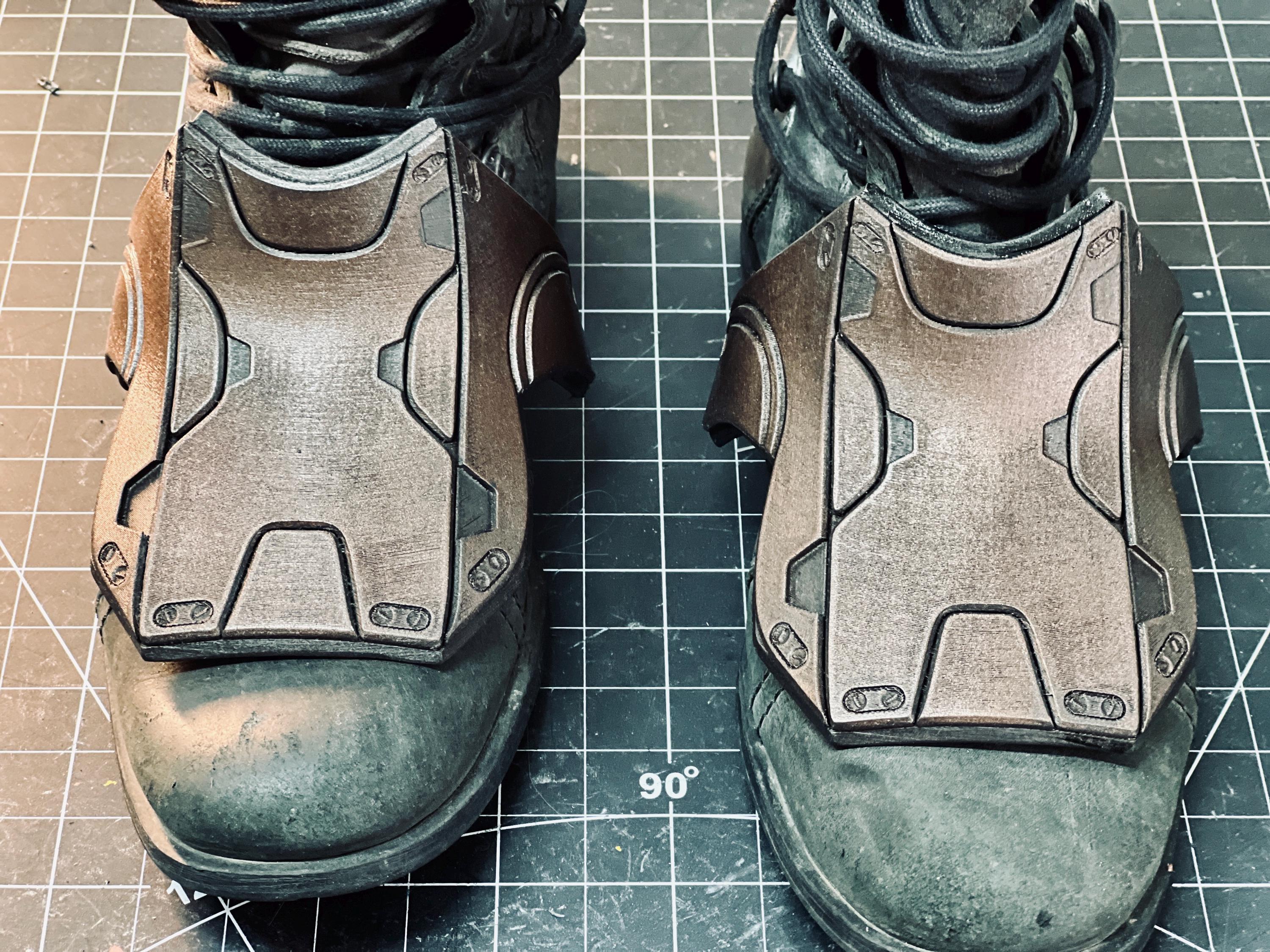 V1 Hero Boot Plate Foot Armor Tactical Hero - Etsy