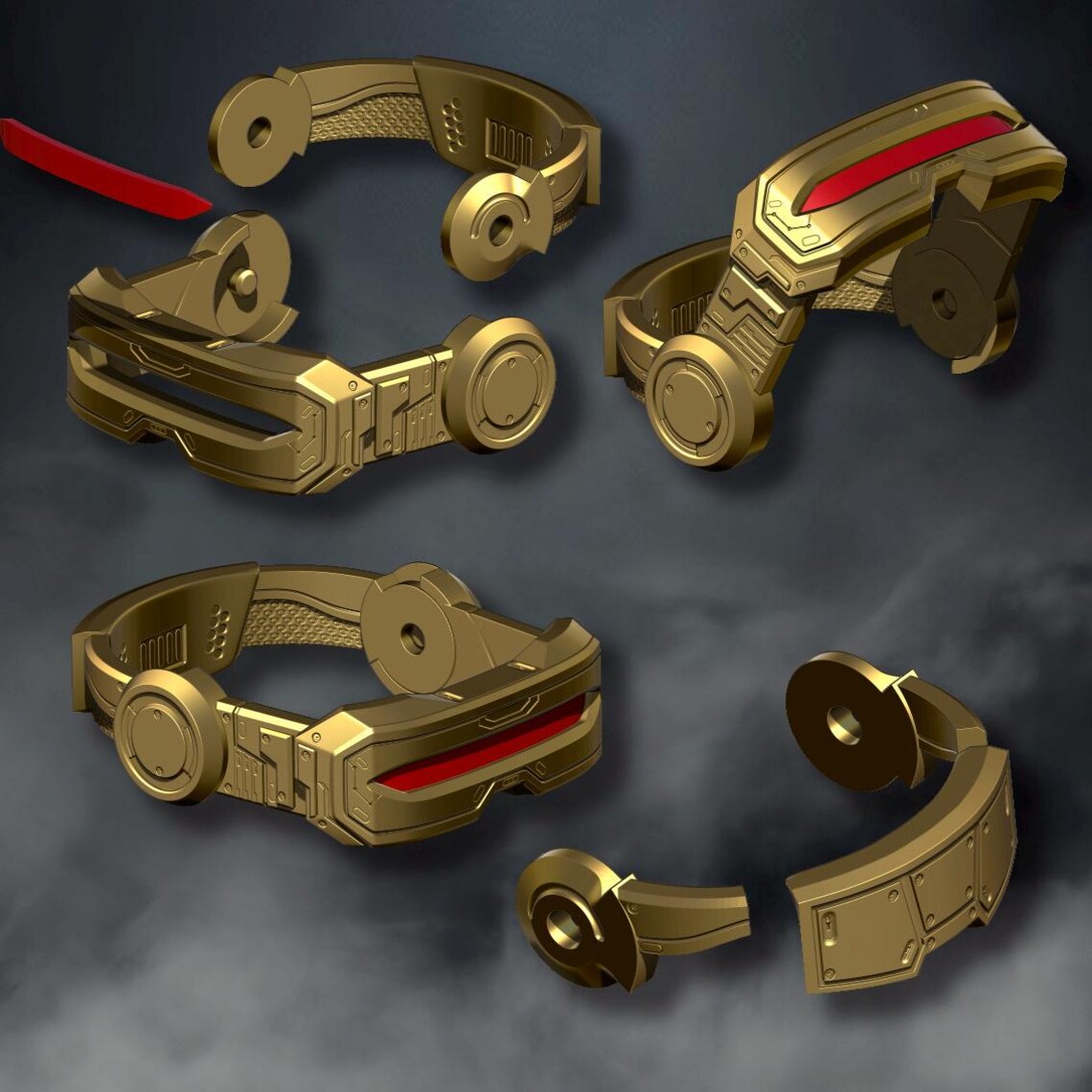 CYCLOPS VISOR V1 3D Stl File - Etsy