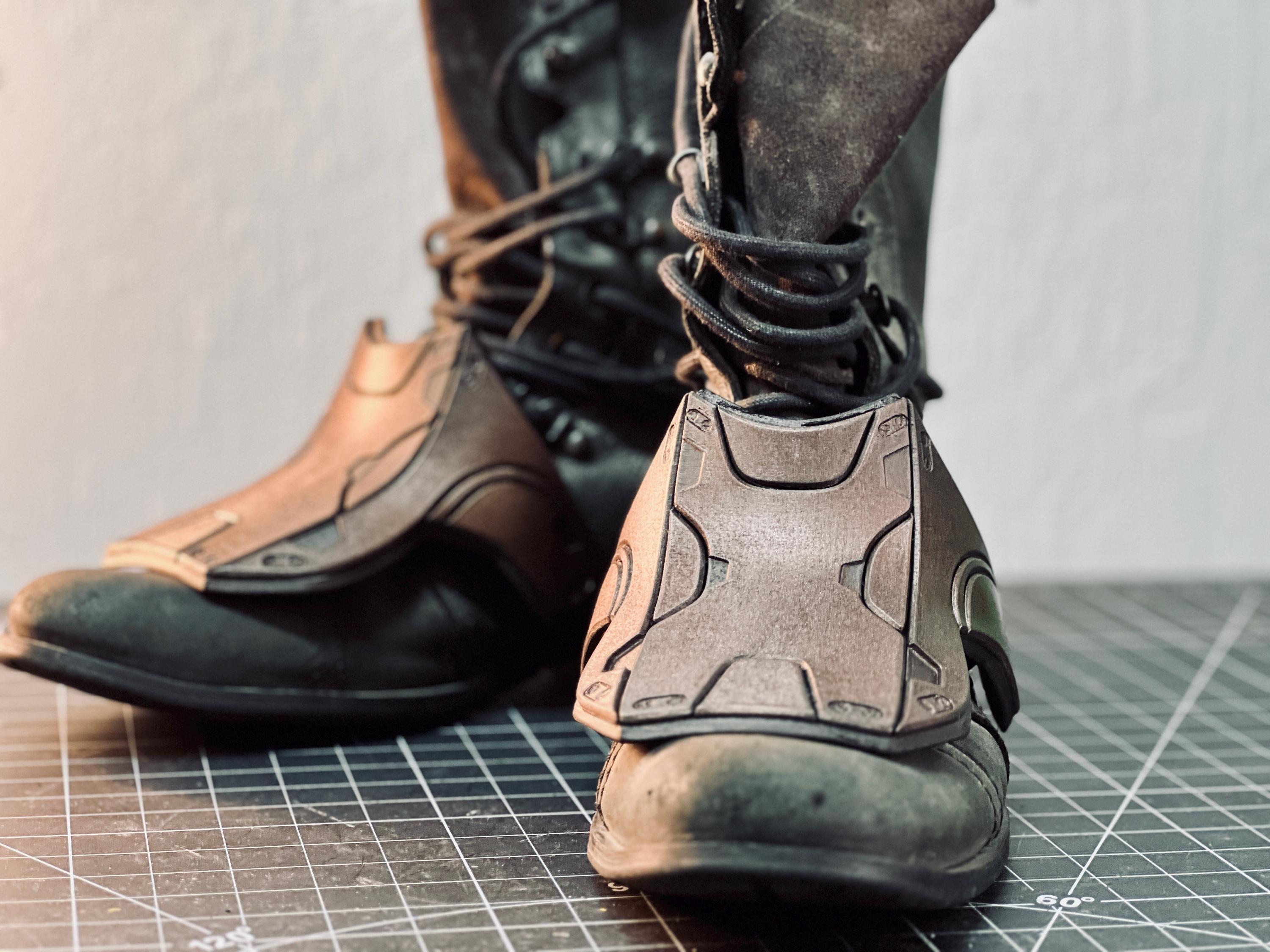 V1 Hero Boot Plate Foot Armor Tactical Hero - Etsy