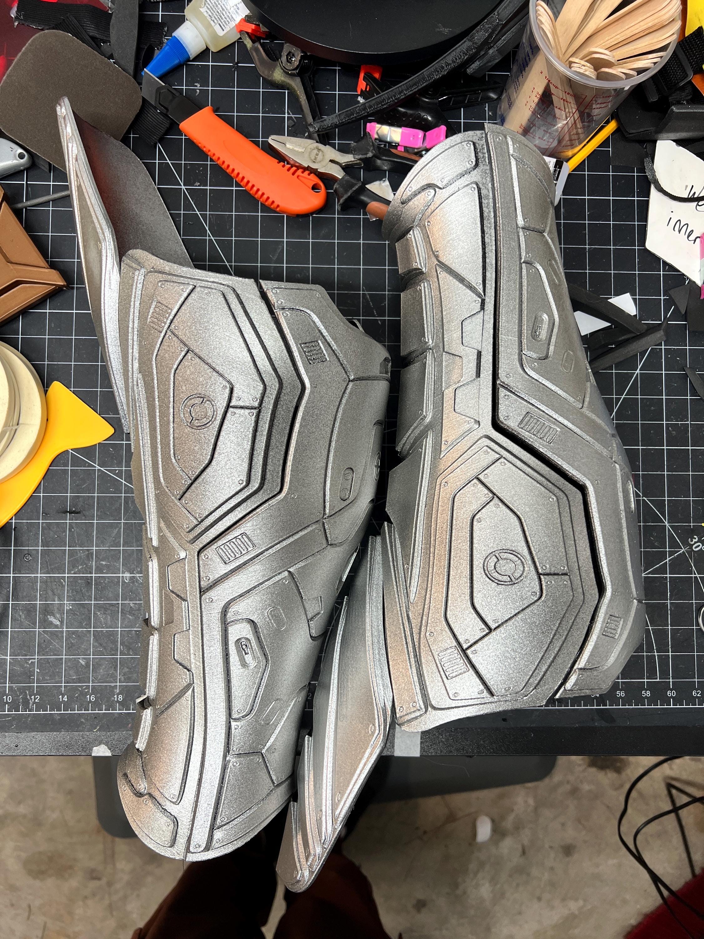 Custom Super Hero Leg/shin Guard Armor - Etsy