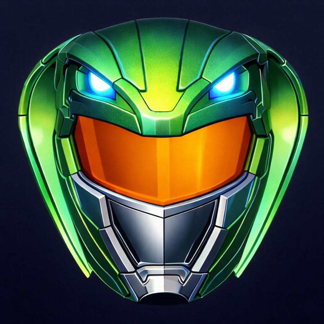 Space Ranger Alpha Snake Helmet - Etsy