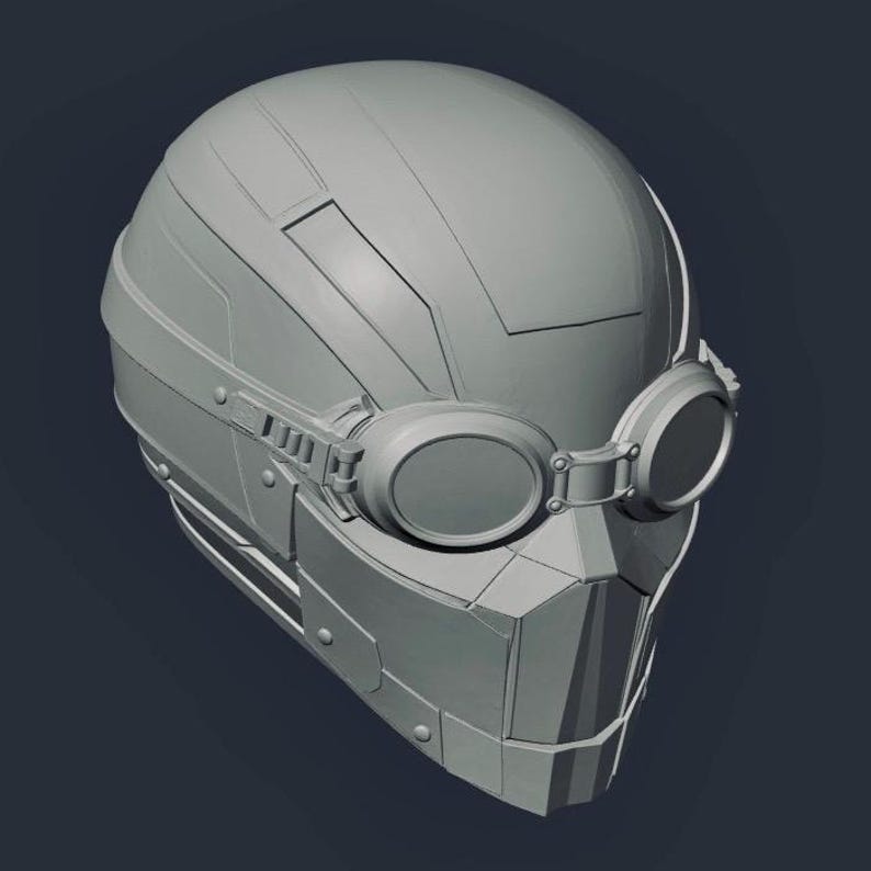 Spider Man Noir Armor Cosplay Helmet - Etsy