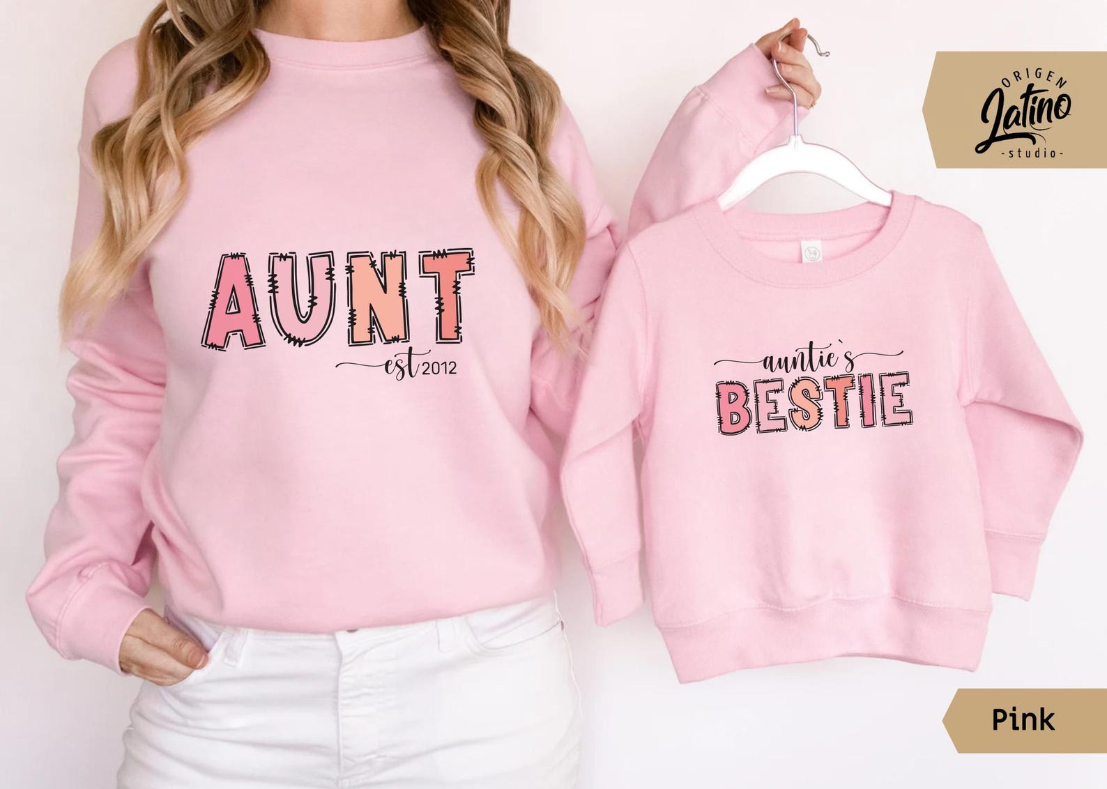 PNG Aunt Est and Auntie’s Bestie Matching PNG Aunt Custom Date Matching ...