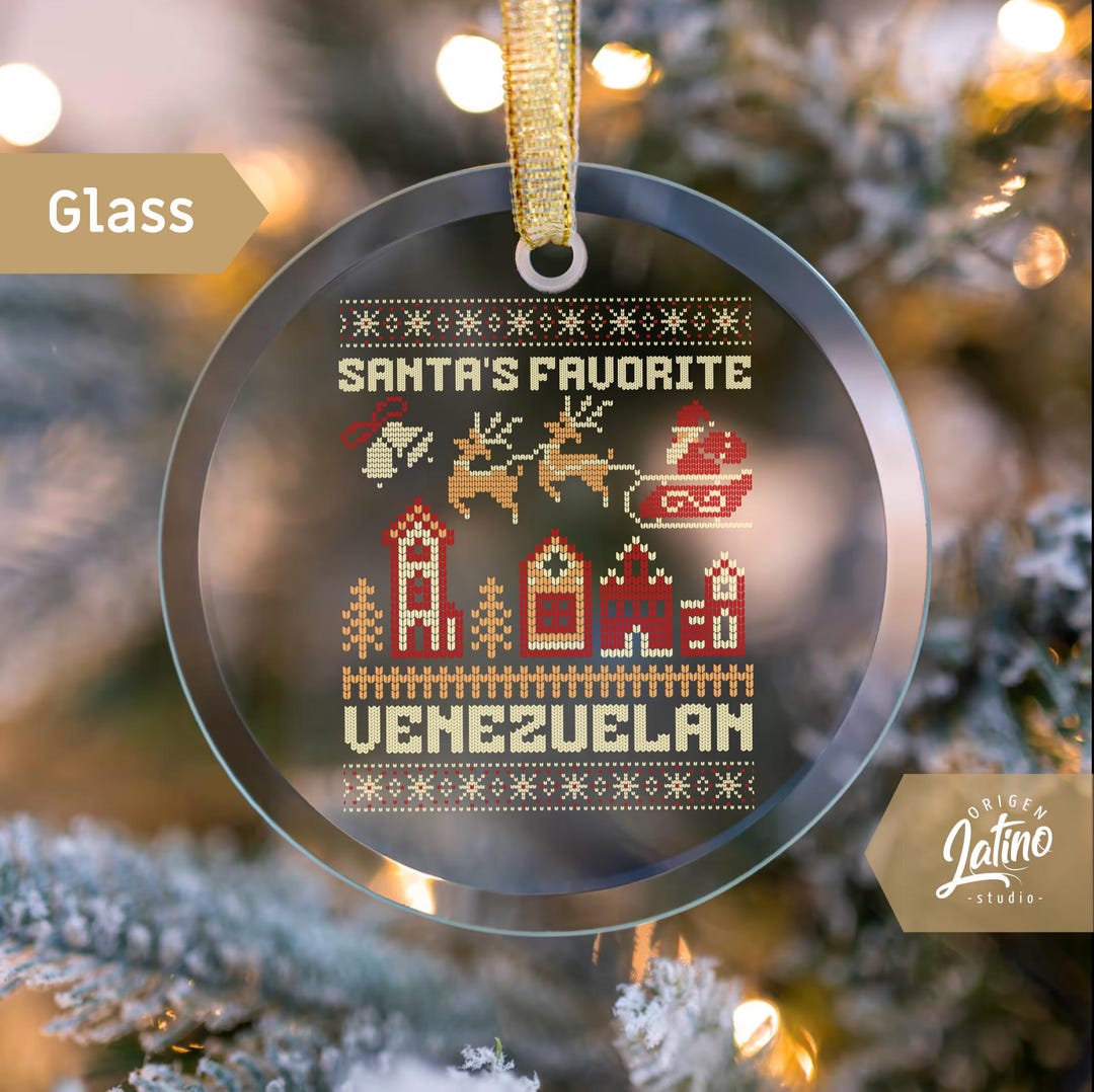 Santa’s Favorite Ornament Personalized Christmas Ornament Custom ...