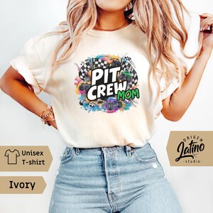 Comfort Colors Pit Crew Shirt Family Matching Shirt Race Car Tee ...