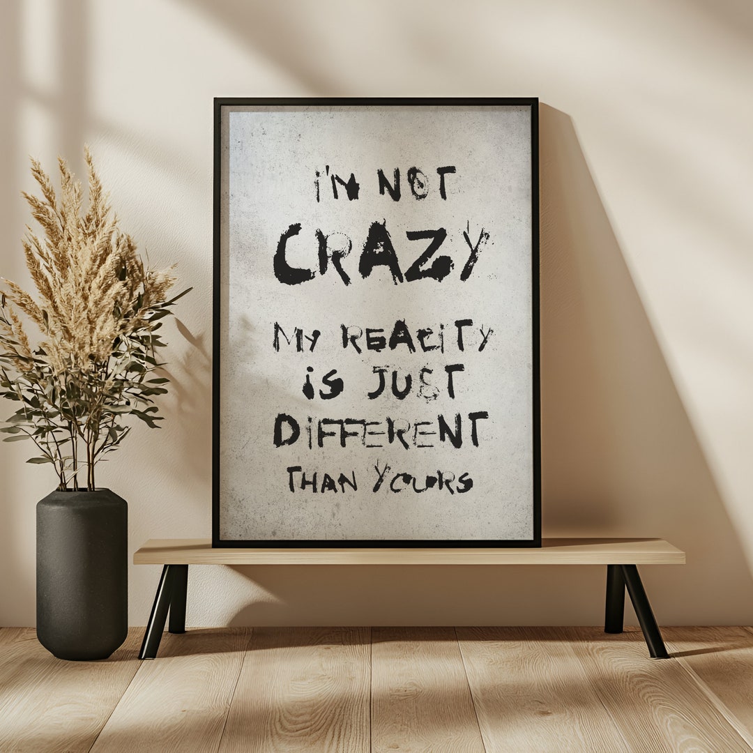 Poster Funny Quote Poster Motivation Wall Art Typography Poster ...