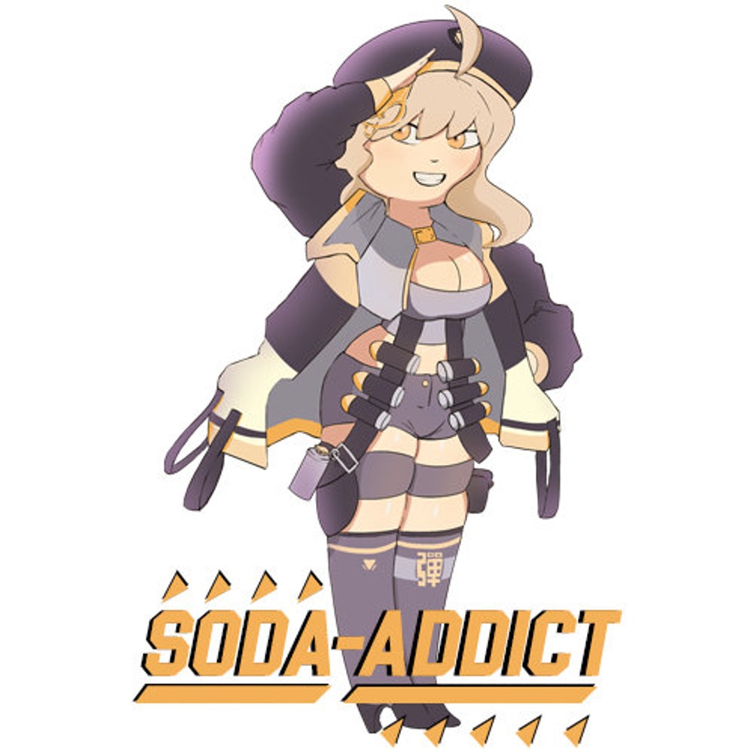 Nikke Goddess of Victory: Soda Addict Anis Sticker - Etsy