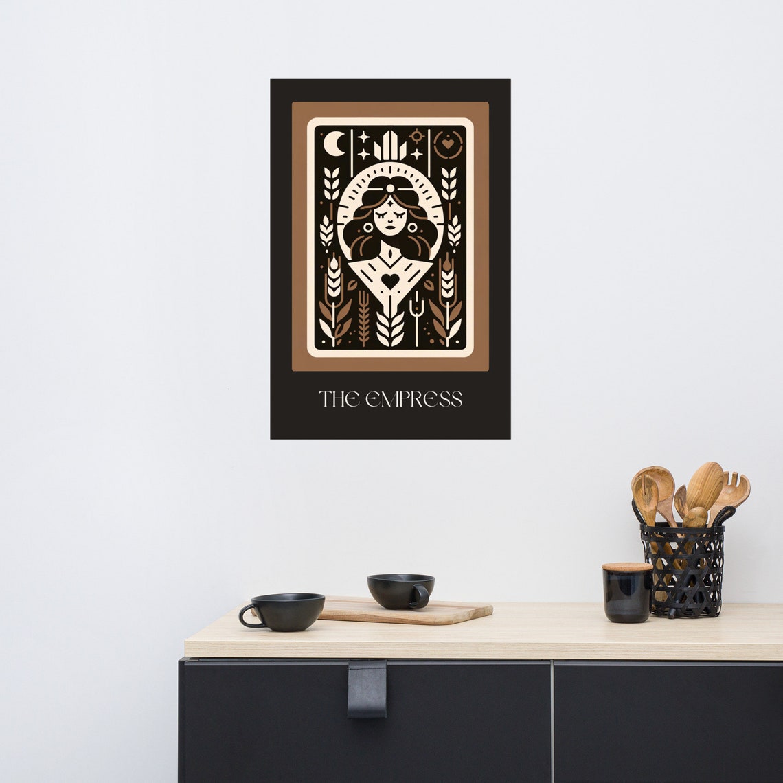 The Empress Tarot Card Poster - Archival Quality Matte Art Print for ...