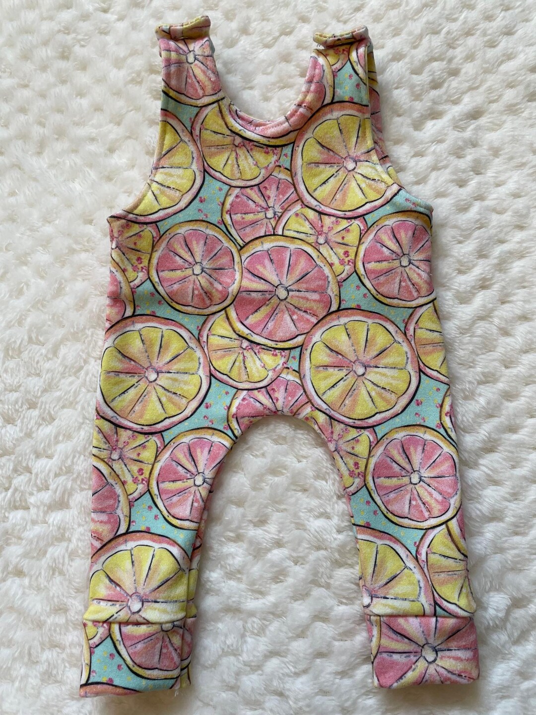 Lemon Overalls - Size Preemie - Reborn Doll Clothes - Etsy