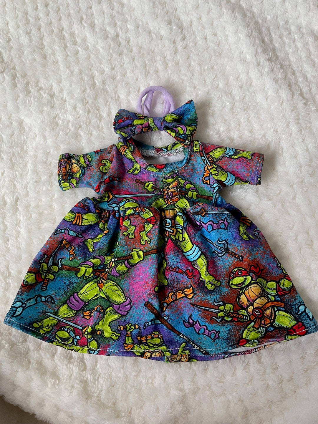 Teenage Mutant Ninja Turtle Dress Size Preemie Reborn Doll Clothes - Etsy