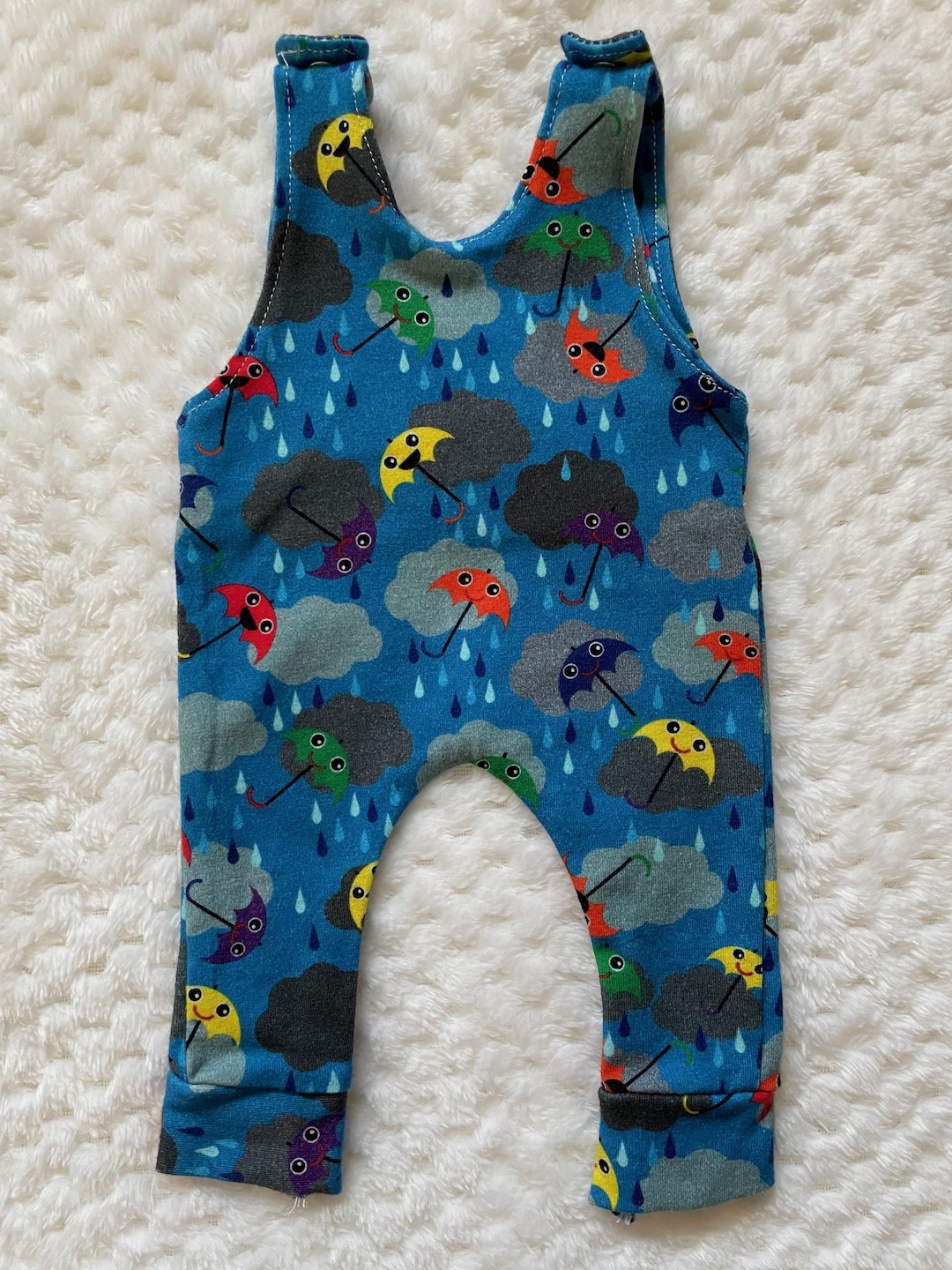 Umbrella Overalls - Size Preemie - Reborn Doll Clothes - Etsy