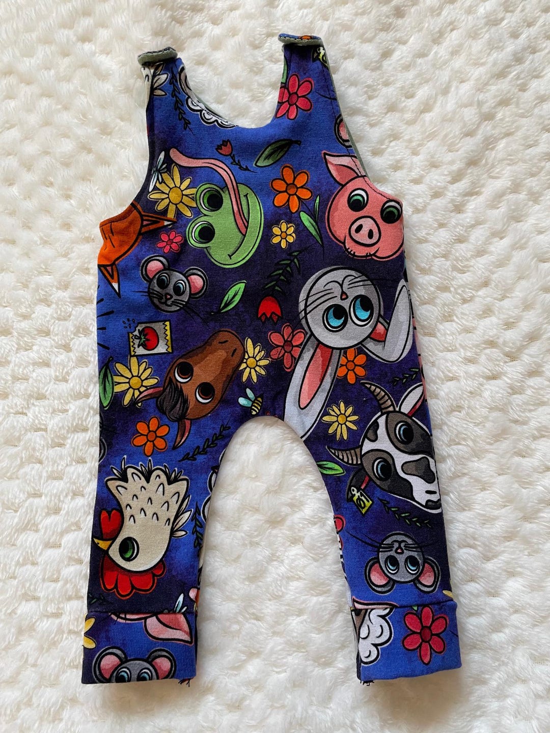 Animal Overalls - Size Preemie - Reborn Doll Clothes - Etsy
