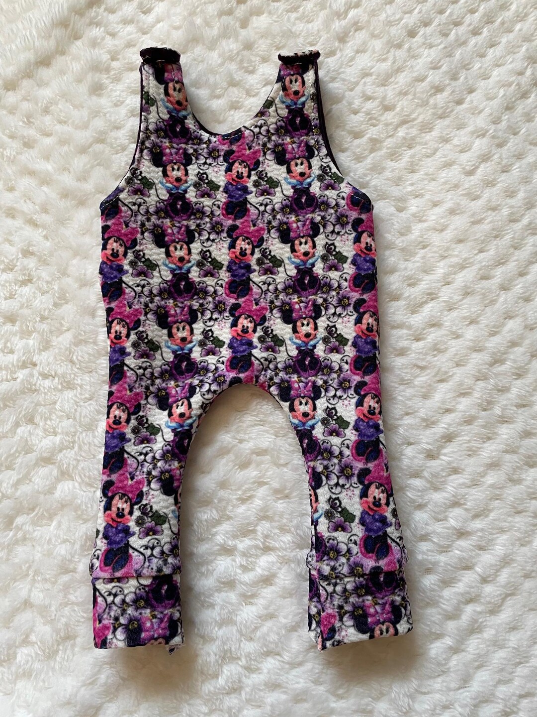 Minnie Mouse Overalls - Size Preemie - Reborn Doll Clothes - Etsy