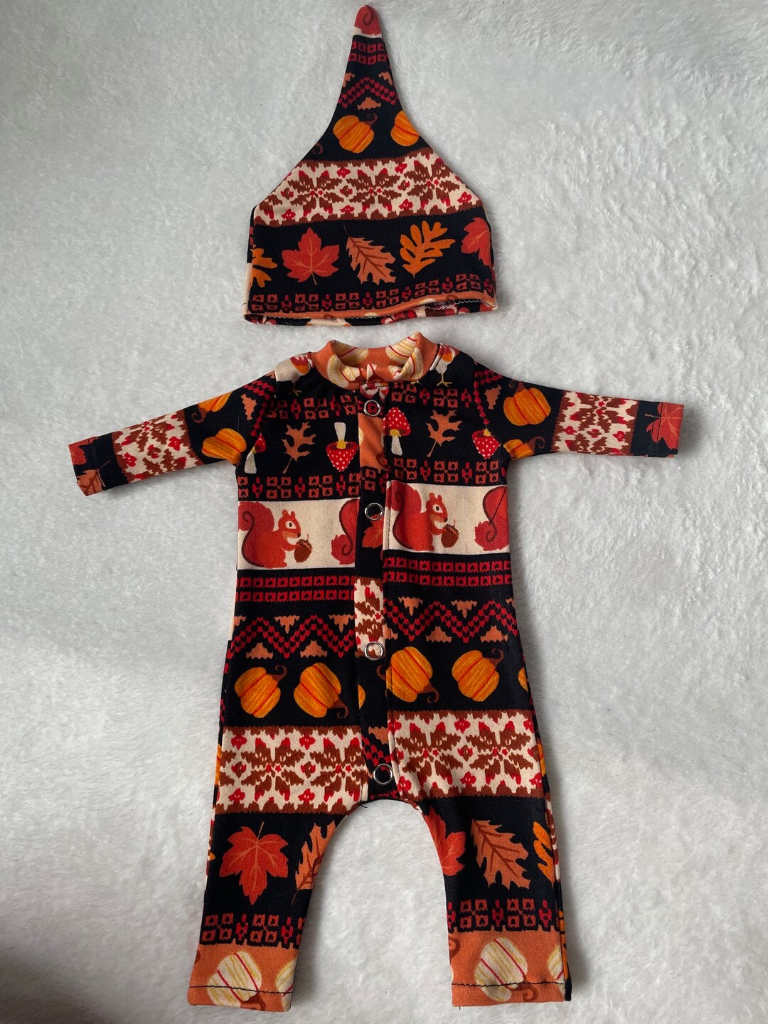 Fall Pajamas - Size Preemie - Reborn Doll Clothes - Etsy