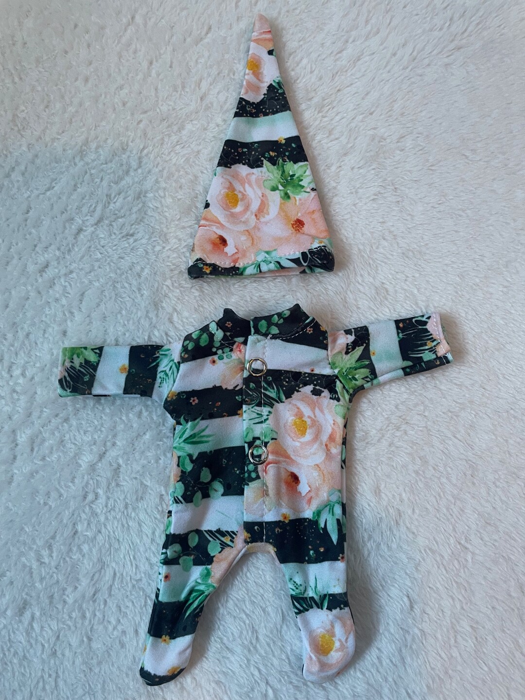 Mini Rose Pajamas - Fits 8" Dolls - Reborn Doll Clothes - Etsy