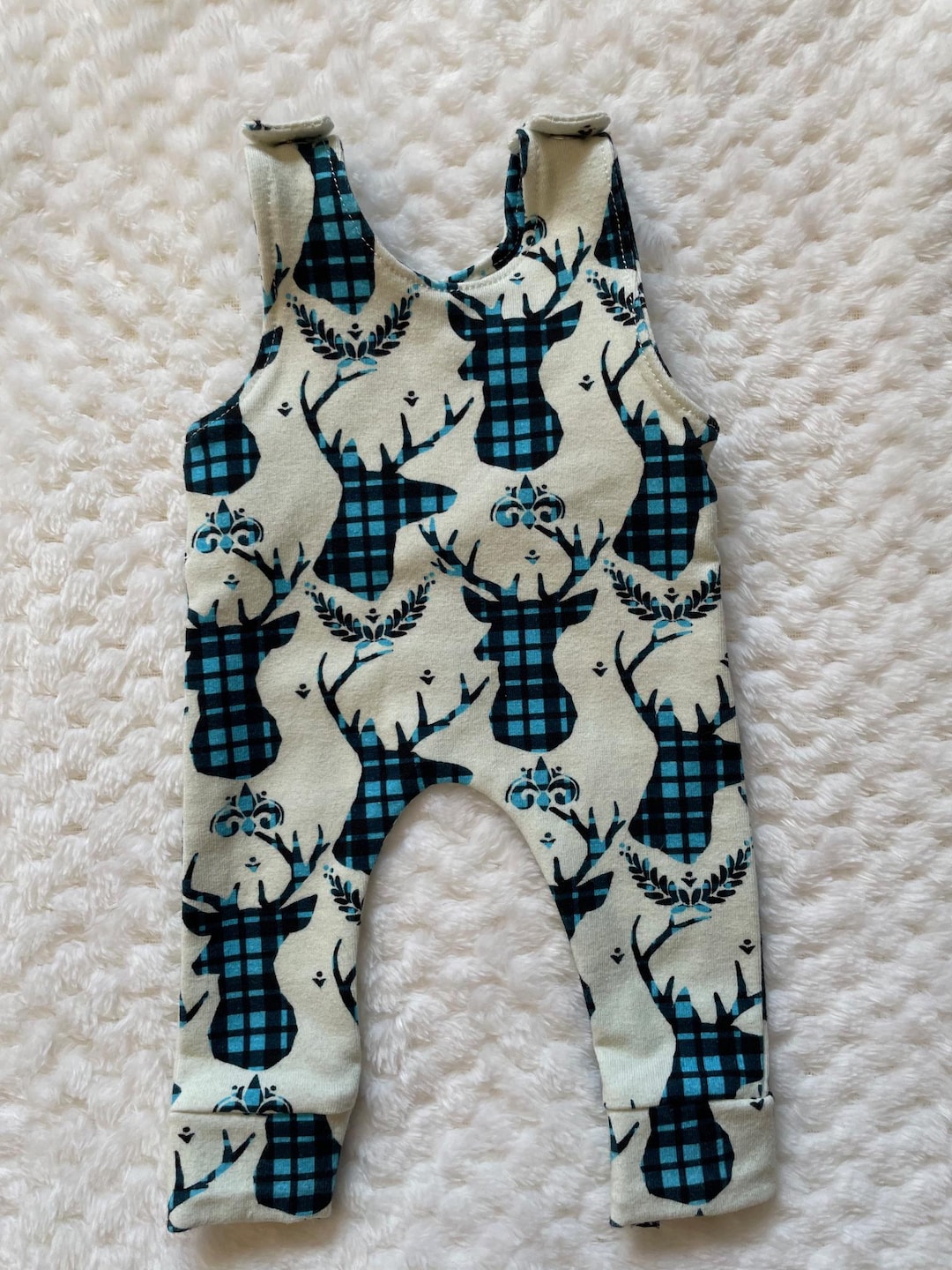 Deer Overalls - Size Preemie - Reborn Doll Clothes - Etsy