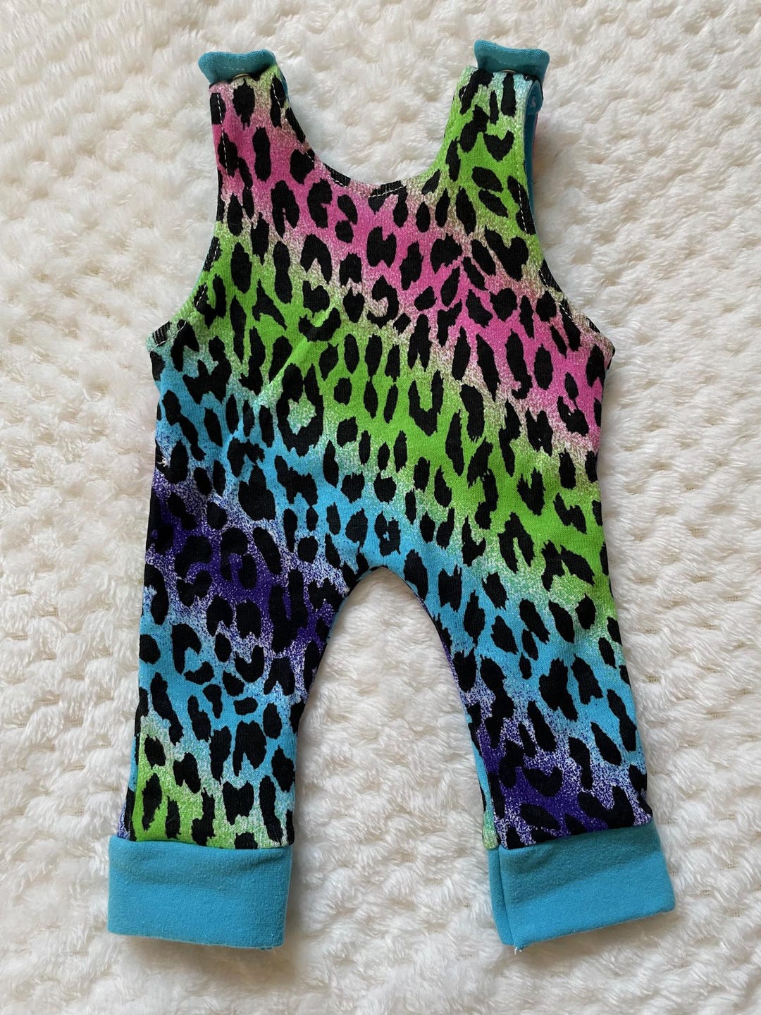 Leopard Print Overalls - Size Preemie - Reborn Doll Clothes - Etsy