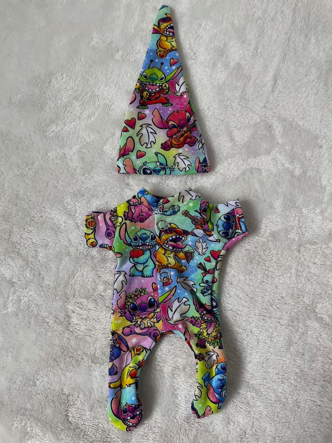 Mini Stitch Pajamas - Fits 8" Dolls - Reborn Doll Clothes - Etsy