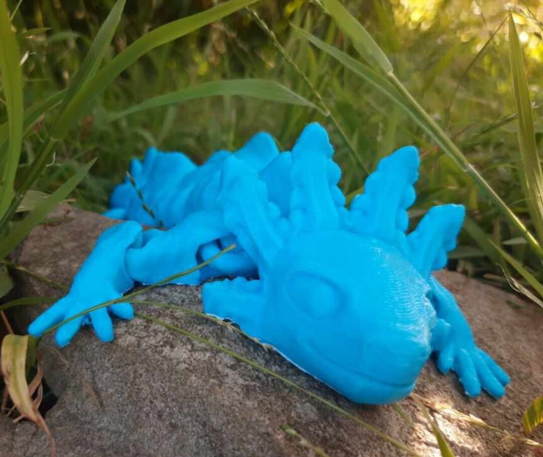 Articulated Axolotls - Etsy