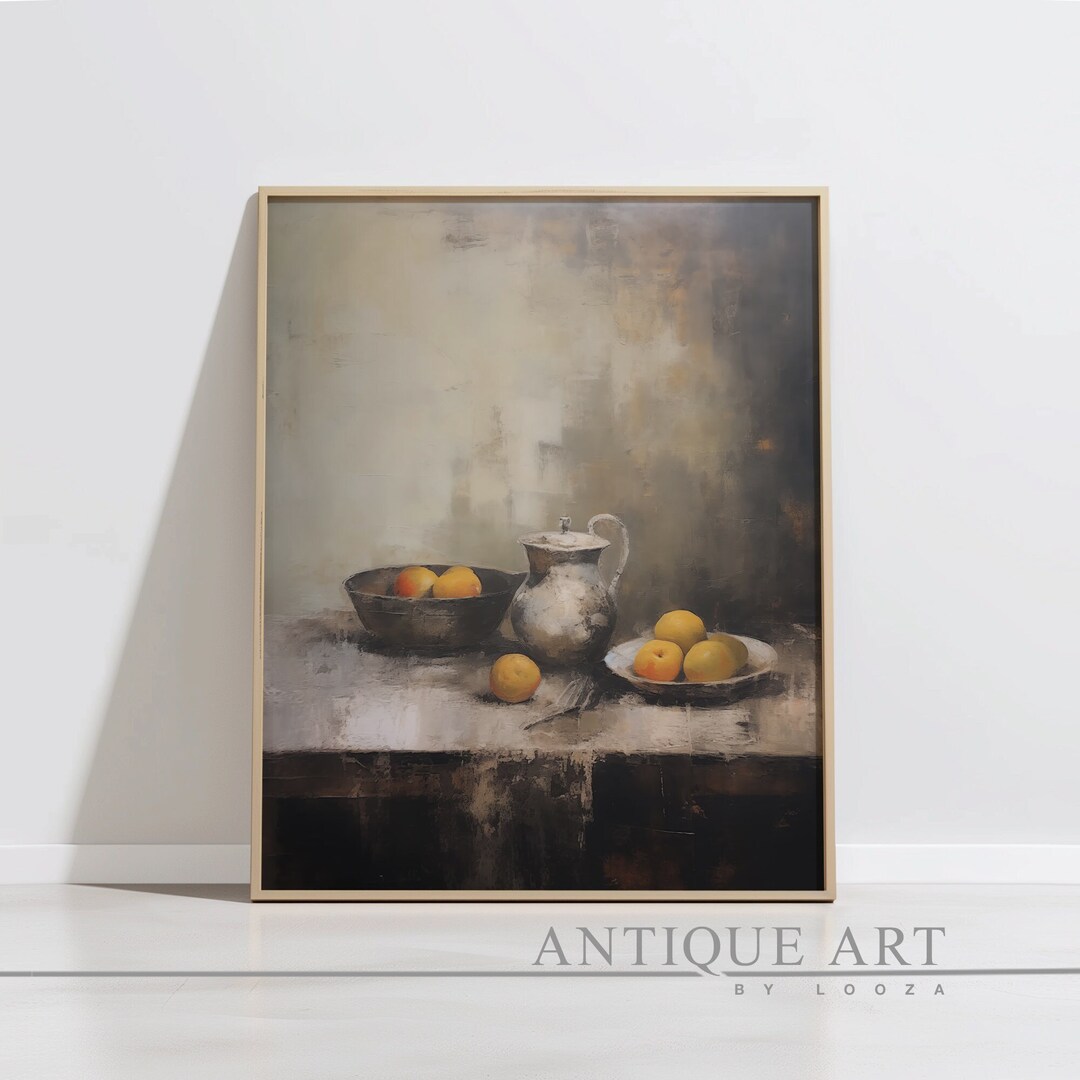 PRINTABLE Vintage Still Life Painting | Digital Download | Printable ...