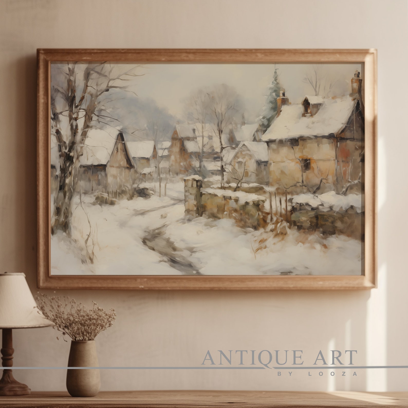 PRINTABLE Winter Wall Arts, Winter Art, Farmhouse Decor, Christmas ...