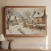PRINTABLE Winter Wall Arts, Winter Art, Farmhouse Decor, Christmas ...