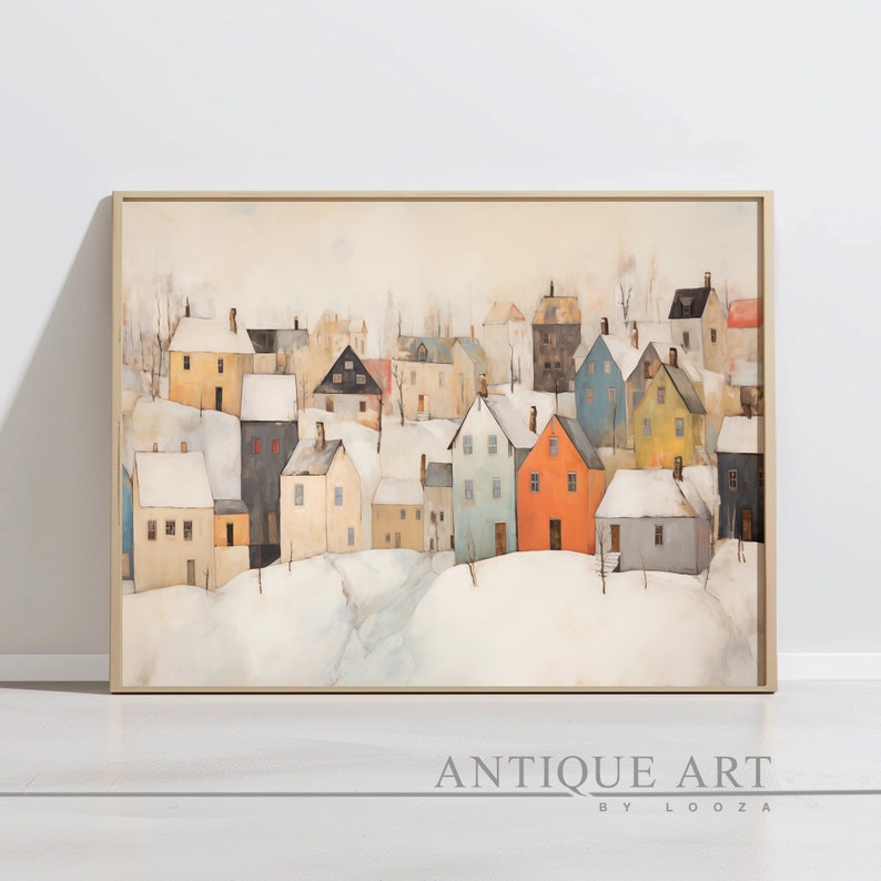 PRINTABLE Winter Wall Arts, Winter Art, Farmhouse Decor, Christmas ...