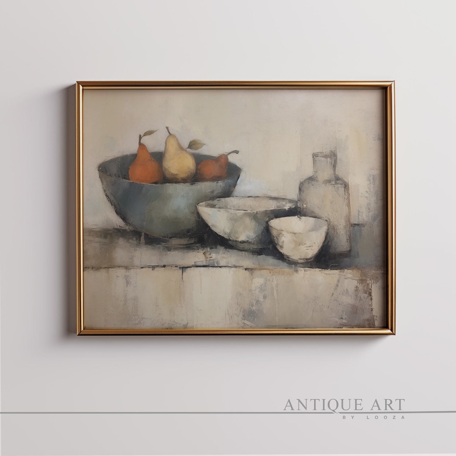 PRINTABLE Vintage Still Life Painting | Flowers and Vase | Digital ...