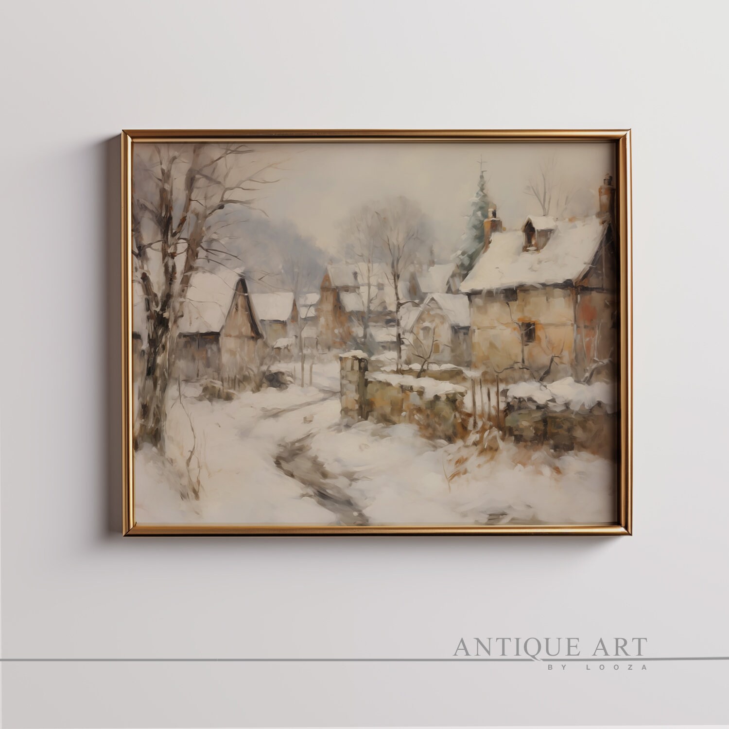 PRINTABLE Winter Wall Arts, Winter Art, Farmhouse Decor, Christmas ...