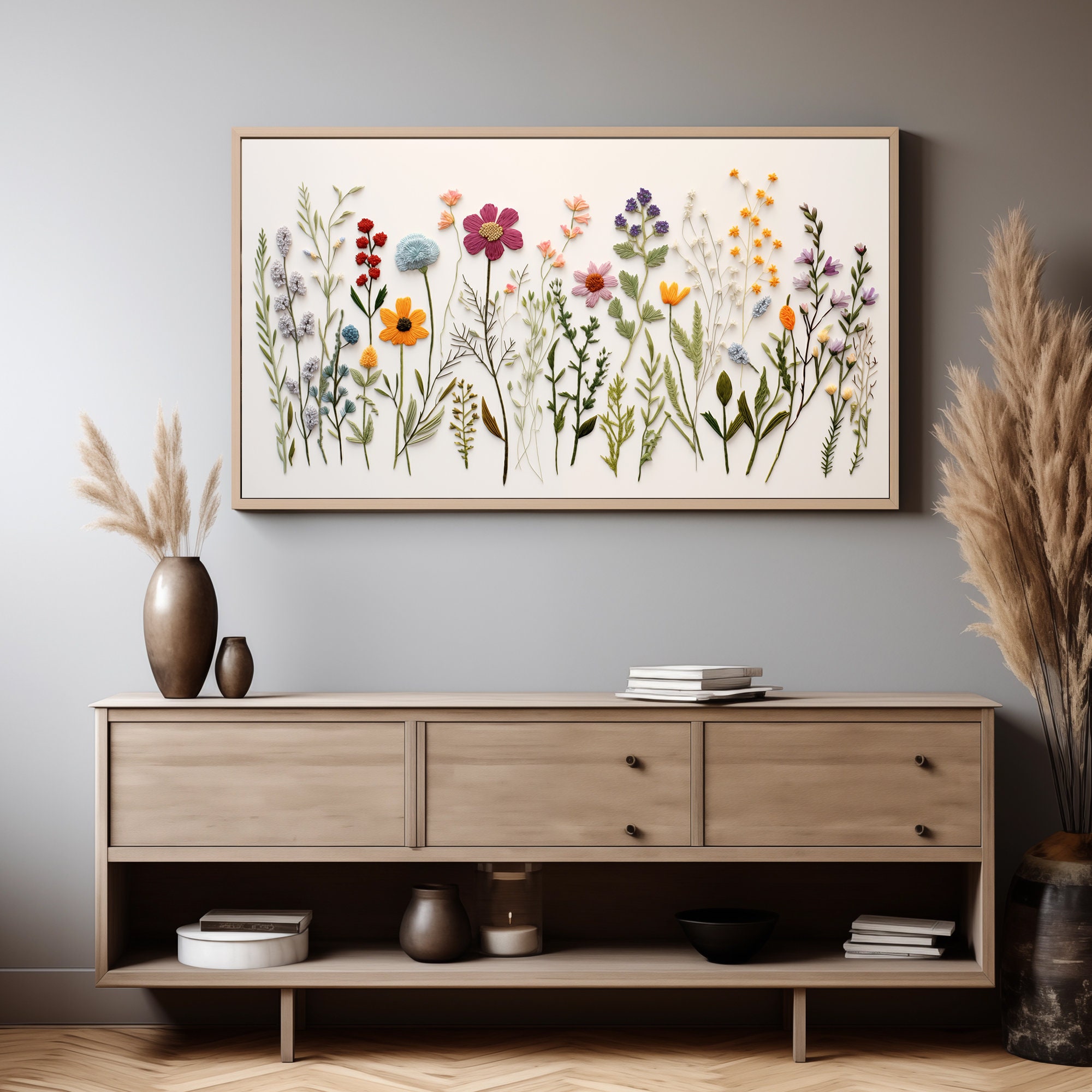 Spring Frame TV Art Bundle Instant Download Wildflower Floral ...