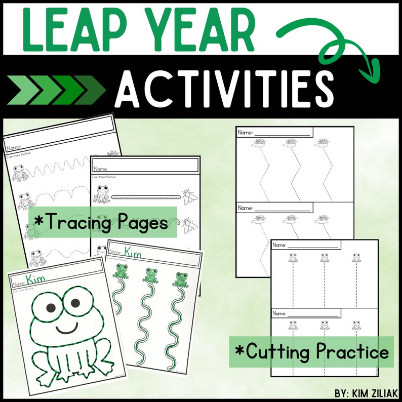LEAP YEAR 2024- Leap Day- Printables and Activities for Preschool, Pre ...