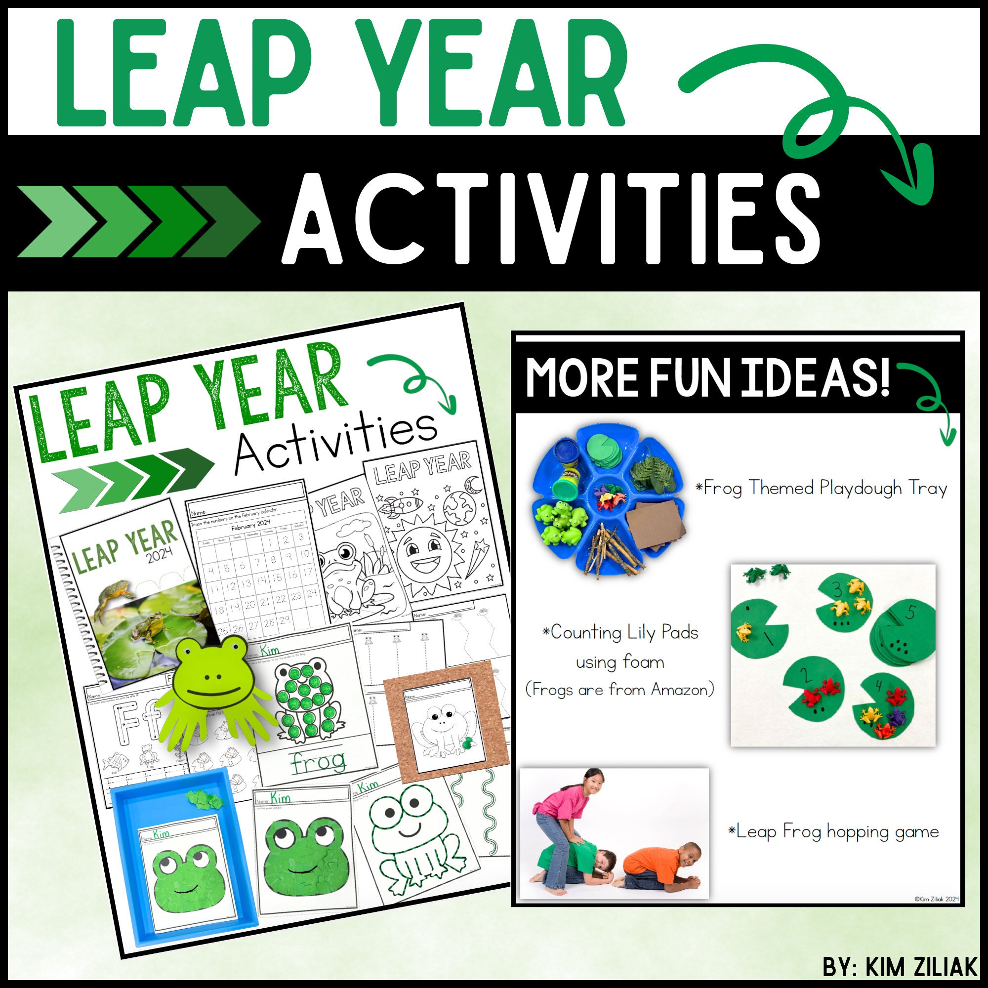 LEAP YEAR 2024- Leap Day- Printables and Activities for Preschool, Pre ...