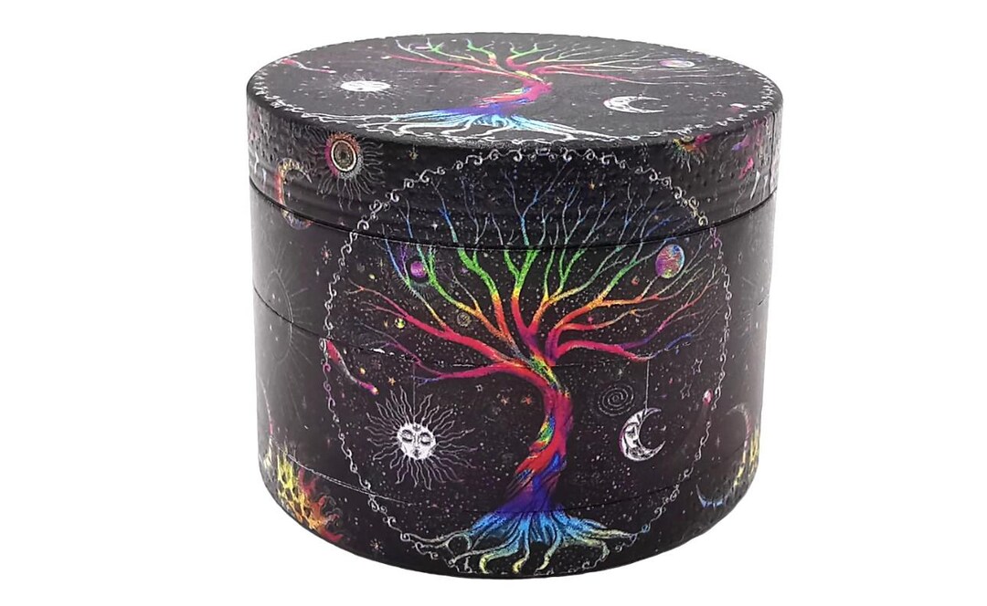 Chakra Grinder Spiritual Tree Grinder - Etsy