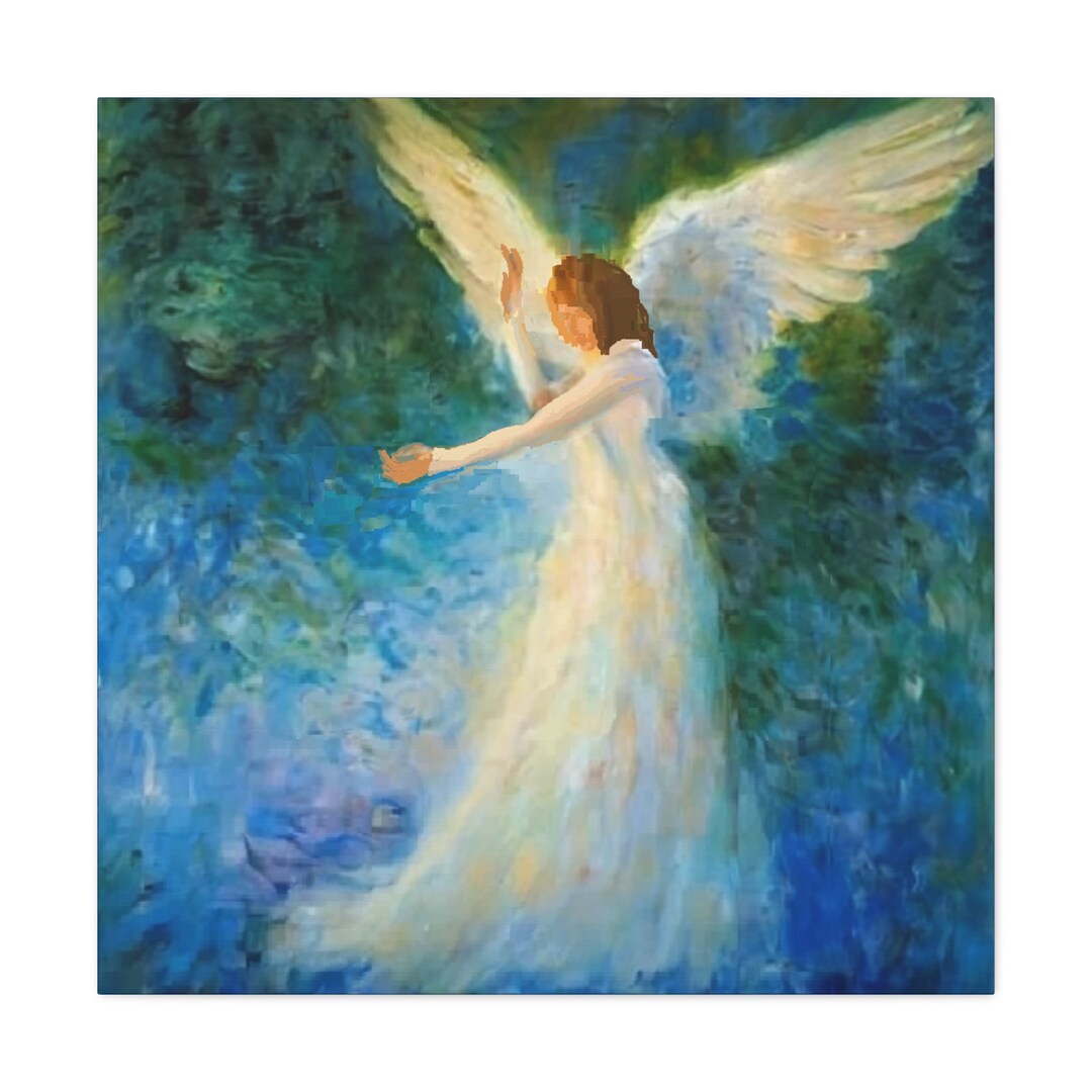 Angels Series Print24 on Canvas - Etsy