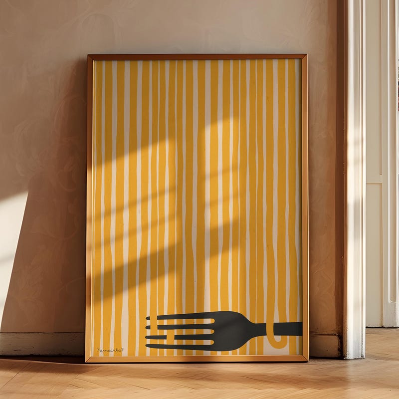 Pasta Poster - Etsy