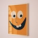 Funky Face Wall Art Print - Funny Wall Art, Uplifting Inspirational ...
