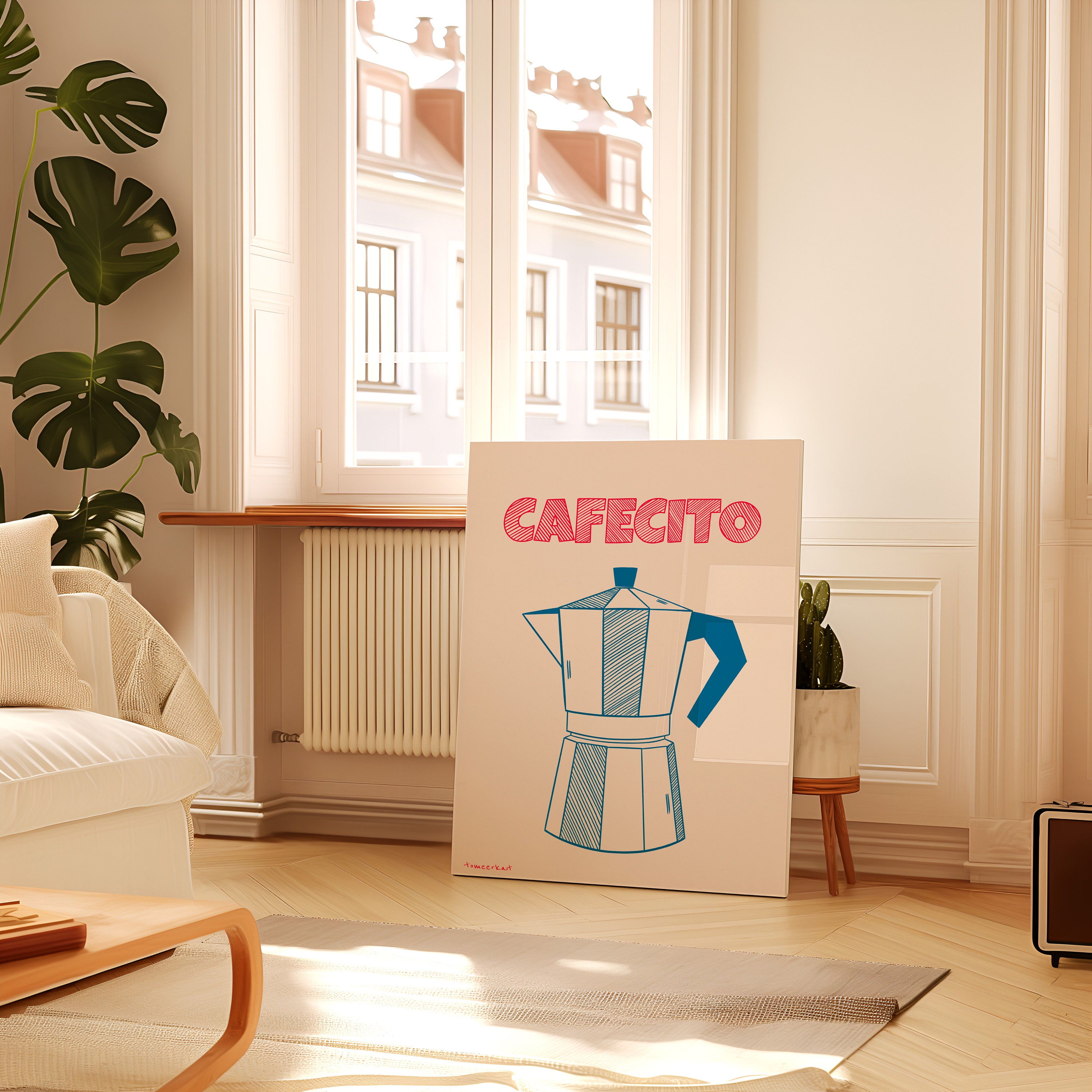 Cafecito Printable Spanish Coffee Print, Cafecito Poster. Minimalist ...