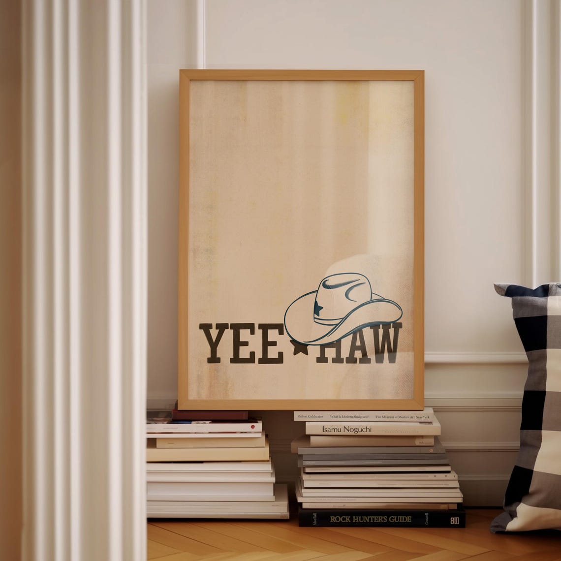 Yeehaw Wall Art - Western Decor, Vintage Western Poster, Howdy Wall Art ...