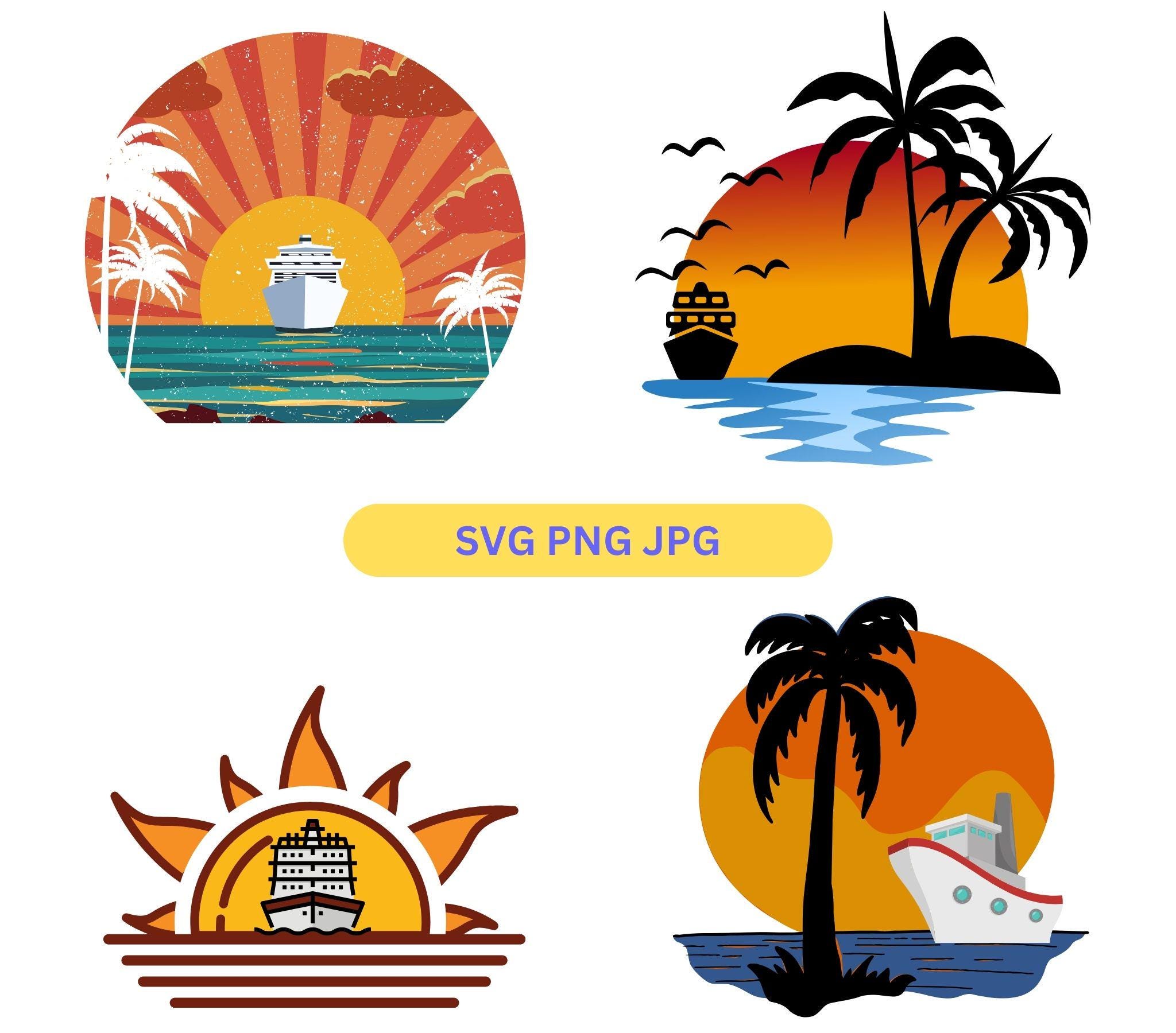 Cruise SVG Bundle 2 | Cruise Boat Bundle | Cruise Svg Designs | Cruise ...