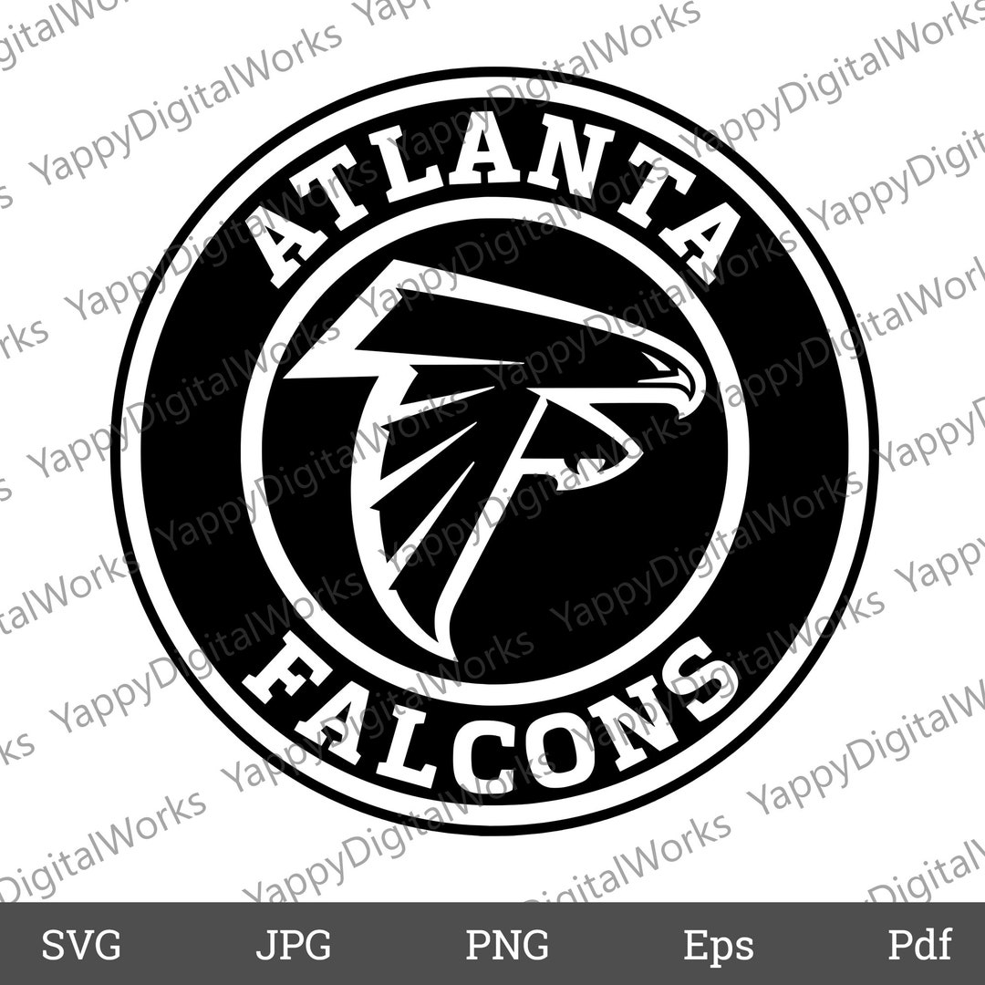 Falcons Svg, Falcon Svg Cut Files Cricut, Silhouette Falcon, Falcons ...