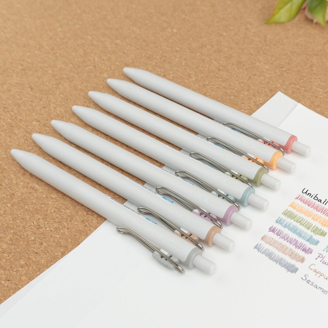 Uni-ball One Ballpoint Pen - Limited Edition Fika Colors (0.38mm) - Etsy
